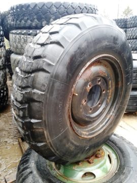 12.5R20 Michelin XL on wheel | Military Tires