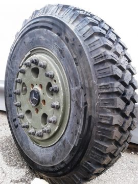 8.25R16 on G-Wagon Wheel | Military Tires