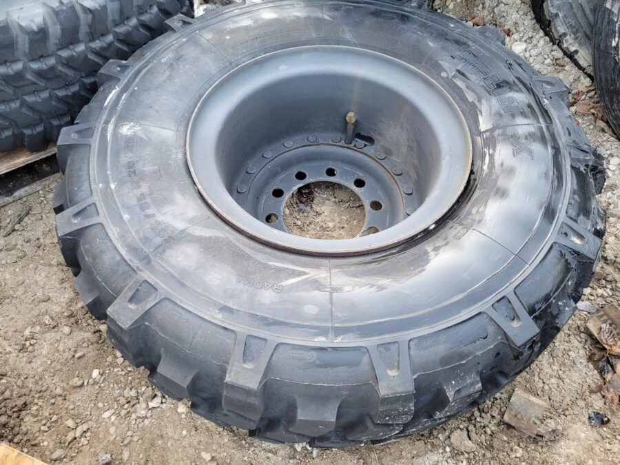 395/85R20 Michelin XML on Wheel | Military Tires