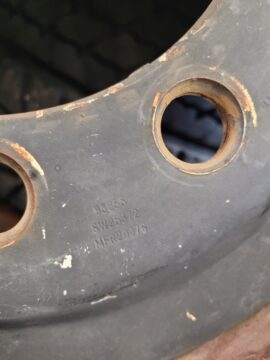 15-22.5 Goodyear Super Single on Wheel | Military Tires