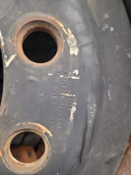 15-22.5 Goodyear Super Single on Wheel | Military Tires