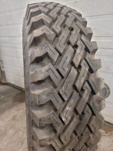 9.00-16LT STA Super Lug on Wheel | Military Tires